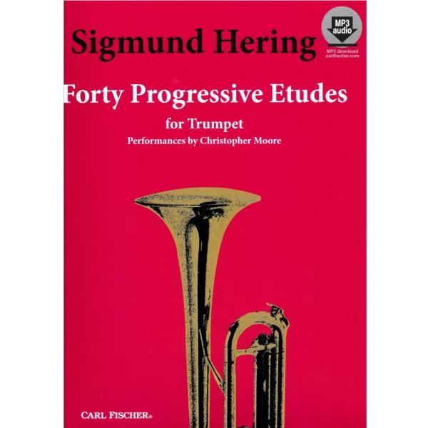 作曲者:ヘリング/Hering S.編曲/校正:perform. C. Moore編成:Trumpet Studies出版社:Carl Fischer（カール・フィッシャー）出版番号:O 3309X
