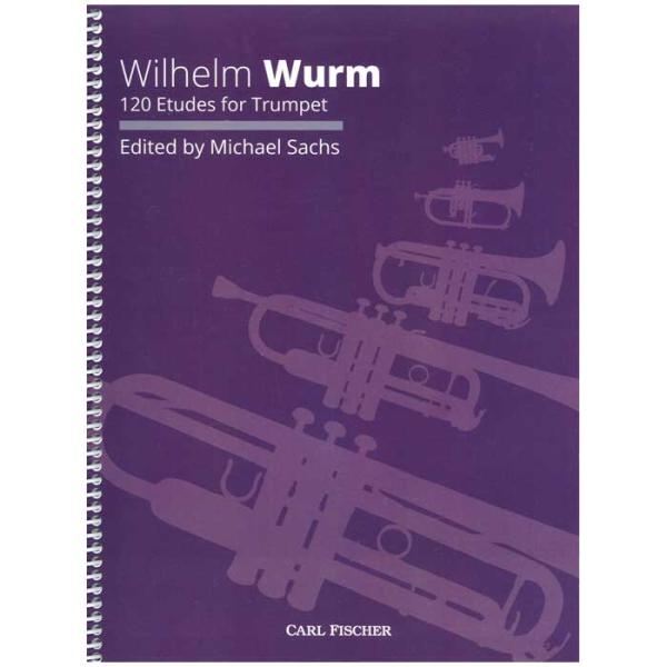 作曲者：ヴルム/Wurm,W.編成：Trumpet Method/Etude出版社：Carl Fischer（カール・フィッシャー）ヴィルヘルム・ヴルムは、19世紀後半のコルネット／トランペットの演奏と指導に大きな影響を与えた一人です。当時...