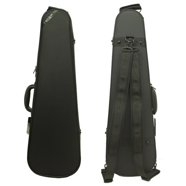 軽量ながら衝撃にも強い、大人気のケース。四角タイプ以上に軽い上、三角形ながら地面に立てて置いても倒れません。ディープポケットシステムを採用し、大判スコアも収納することができる優れモノ。ファスナーには防水ジッパー（YKK社製「AquaGuar...