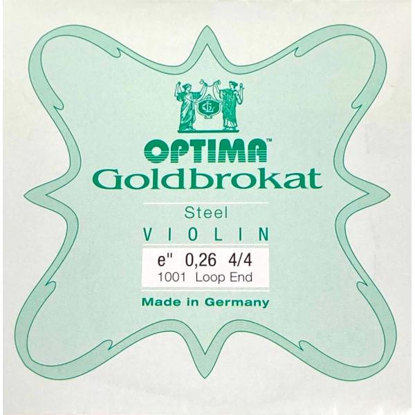 <div id="dtop">低価格ながら伸びの良い明るい音色。他の弦と組み合わせて使用されることの多い、人気の弦です。（分数用もございます）※こちらの画像は「4/4サイズ用・Ｅ線（0.26）ループエンド」です。3/4サイズにも...