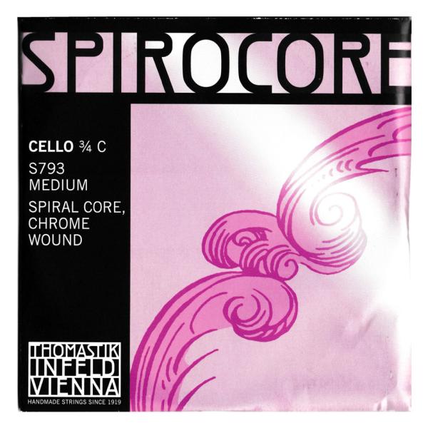 定番のスチール弦。レスポンスの高さと音の余韻の長さが抜群で、arcoでもピッチカートでも同様の効果が得られるよう設計されています。押さえやすく鳴らしやすいため、低弦におすすめです。※こちらの商品は「3/4サイズ用・Ｃ線（Medium）」です...