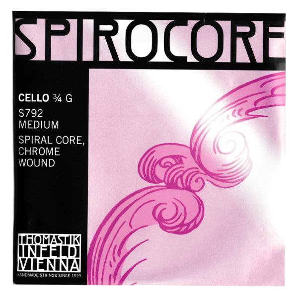 定番のスチール弦。レスポンスの高さと音の余韻の長さが抜群で、arcoでもピッチカートでも同様の効果が得られるよう設計されています。押さえやすく鳴らしやすいため、低弦におすすめです。※こちらの商品は「3/4サイズ用・Ｇ線（Medium）」です...