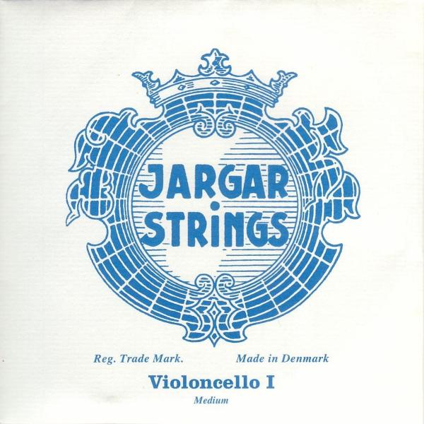アルミニウムや銅など異なる金属が縒り合わされており、力強く輝かしい音が人気の弦。A・D線におすすめ。※こちらの商品は「Ｄ線（Medium）」です。発売元：ヤーガースチール／クロムスチール巻