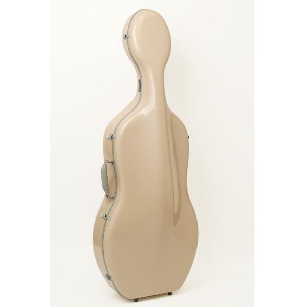 頑丈、軽量だけでなく、使いやすさにこだわったチェロケース。さらに豊富なカラーバリエーションをご用意。CFC-3はカーボン柄プリントのシースルータイプで艶のある光沢感が特長です。