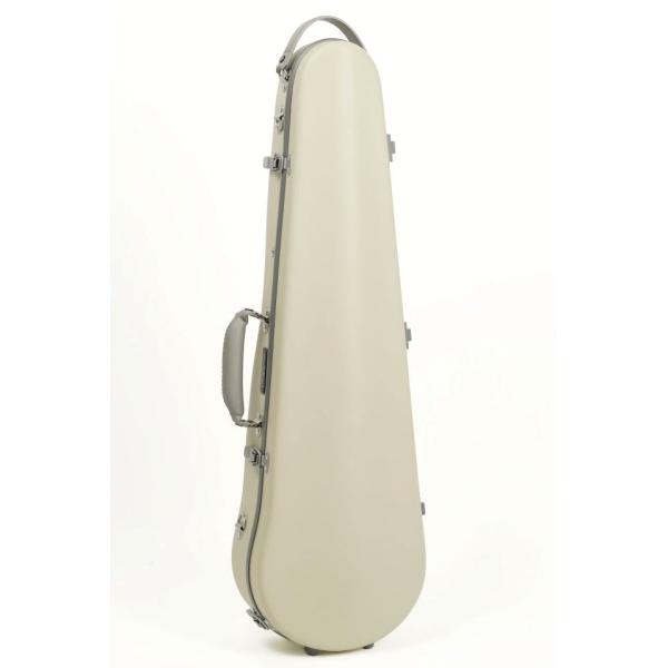 カーボン複合繊維を最新型のオートクレープ(加熱圧力釜)で強力に圧縮・成形することにより、大幅な軽量化と高い剛性を実現したケース。スリムで軽く、強度も十分。留め具は3箇所。開閉もラクラクです。小物入れ付き。さらにネック部分のスペースに肩当てが...