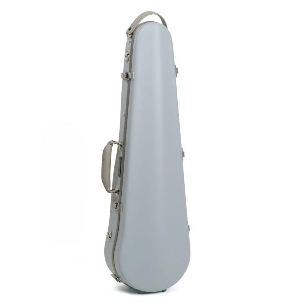 カーボン複合繊維を最新型のオートクレープ(加熱圧力釜)で強力に圧縮・成形することにより、大幅な軽量化と高い剛性を実現したケース。スリムで軽く、強度も十分。留め具は3箇所。開閉もラクラクです。小物入れ付き。さらにネック部分のスペースに肩当てが...