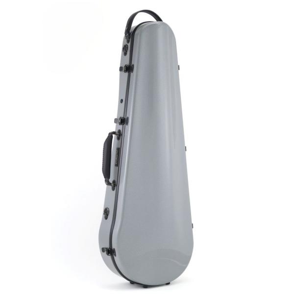 カーボン複合繊維を使用し、大幅な軽量化と高い剛性を実現したケース。スリムで軽く、強度も十分。留め具はわずか2箇所と開閉もラクラクです。小物入れは取り外しが可能。肩当はネックの下のスペースに収納できます。※楽器のデザインによりサイズ内でも入ら...