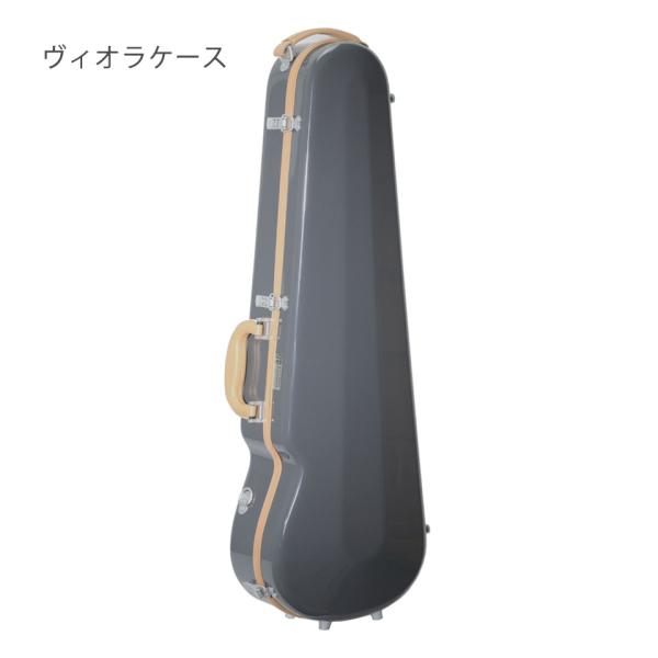 スタイリッシュなフォルムが人気のイーストマン。外装はグラスファイバー製で衝撃から楽器を守ってくれます。ハンドルのほかリュックタイプでの持ち運びも楽にできます。また縦に立てても持ち歩けるサブウェイハンドルが付きました。弓は2本収納可能。アクセ...