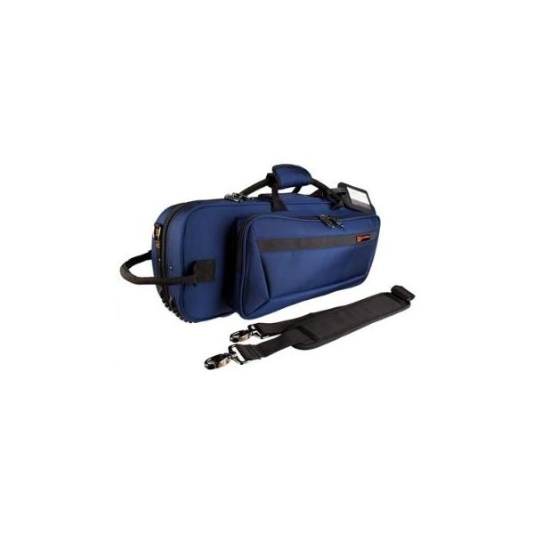 プロテックケースは、外側からの衝撃はもちろん内側にもしっかりと保護するクッションが施されているので、運搬中の揺れや衝撃から楽器を守ります。◆楽器：トランペット◆カラー：紺※カラーは、紺の他に【黒・チョコ・赤・緑】がございます。☆リュックタイ...