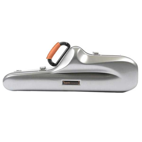 人気の「bam バム　キャビン」のアルトサックスケースより、スタイリッシュなデザインの『La Defense(ラ・デファンス)』が登場しました♪ネックポーチ＆マウスピースポーチ付。※ネックはポーチに入れてベルに収納するタイプです。付属のベル...