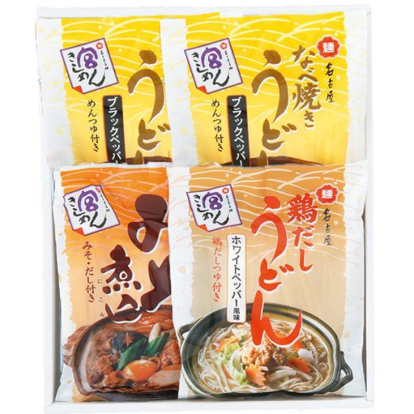 宮きしめんが日本で初めて技術開発した折りたたみ式乾麺は、麺の中に小麦粉のうまみがたっぷり含まれています。なめらかな舌ざわりとコシのある食感をお楽しみください。黒コショウがピリッと利いたなべ焼きうどんと、ホワイトペッパーが辛味アクセントとなっ...