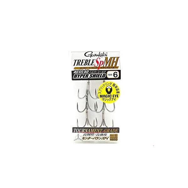 カラー：ハイパーシールドサイズ：#6スタイル：バラ トレブルSP号数:#6入本数:6