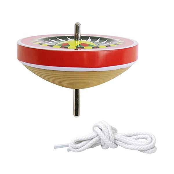 サイズ：直径約62mm×高さ（軸）約50mm◇サイズ：直径約62mm×高さ（軸）約50mm ◇芯径：直径約4mm◇素材：ブリキ、プラスチック、鉄 ◇対象年齢：3才以上 ◇ひもつき、OPP入り