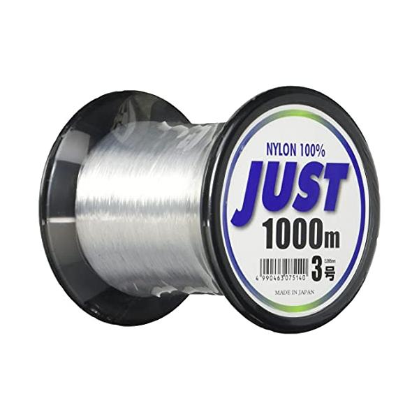 応魚種:全魚種対応素材:スーパーナイロン全長:1000m / 号数:3号 / 強度:12lbカラー:クリア