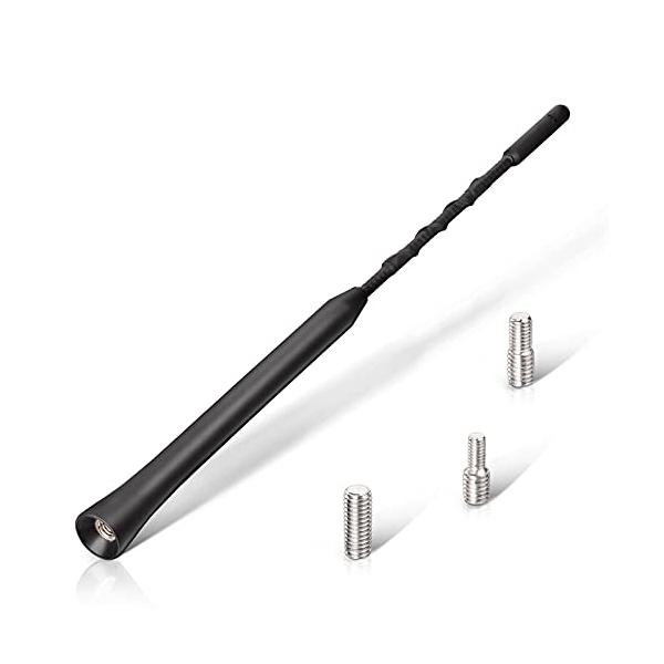 カラー：23 CMサイズ：23 CM【洗練された構造、強力な信号】このカーアンテナの内部には、高品質のステンレススチールが使用されています。 完璧な構造により、このアンテナはFMの強力な受信と安定性を実現しています。 過酷な気象条件の中でも...