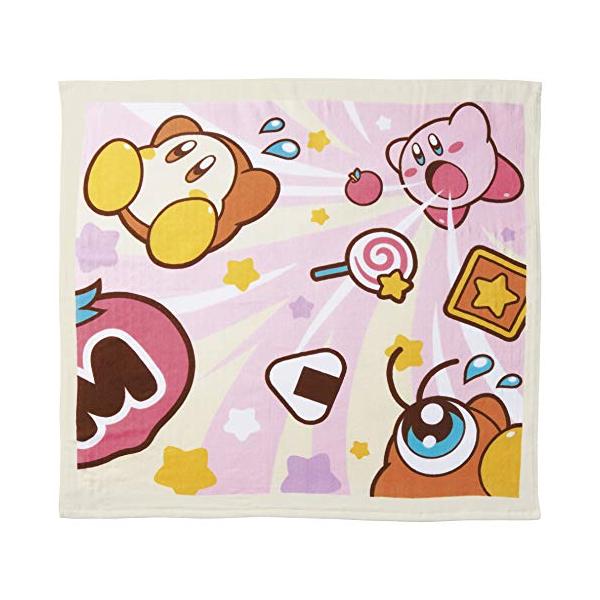 カラー：カービィサイズ：90×90cmスタイル：かわいいサイズ: 90×90cm組成:綿100%生産国:中国仕様:表:ガーゼ・裏:無撚糸・染料プリント赤ちゃん用のバスタオルとして便利タオルですガーゼ＆パイル仕様でやさしい触り心地カービィに吸...