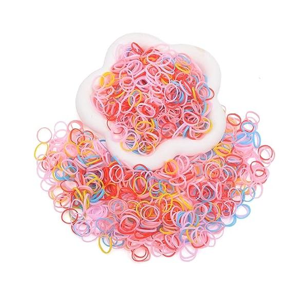 カラー：レッド数量は1000本入り。伸びが良く使いやすいヘアゴムです。子供から大人まで使えます。カラーはミックスで入っております。それぞれ画像のタイプです。お弁当のゴムとして使えたり、収納、女性のお食事の際にも使えます。■商品管理には十分留...