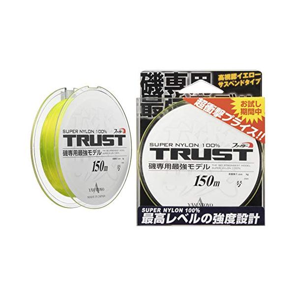 カラー：イエ ローサイズ：2号スタイル：2号/4.9kg主な対応魚種:メジナ主な釣法:磯・堤防素材:ナイロン号数:2号 / 全長:150ｍ / 強度:4.9kgタイプ:サスペンドカラー:イエ ロー