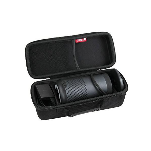 Hermichel-ハードトラベル収納キャリングケースのために適したBose SoundLink Revolve+ Bluetooth speaker耐久性と長持ちする性能を提供するプレミアムハードEVA製です。 柔らかい内部は製品の損傷を...