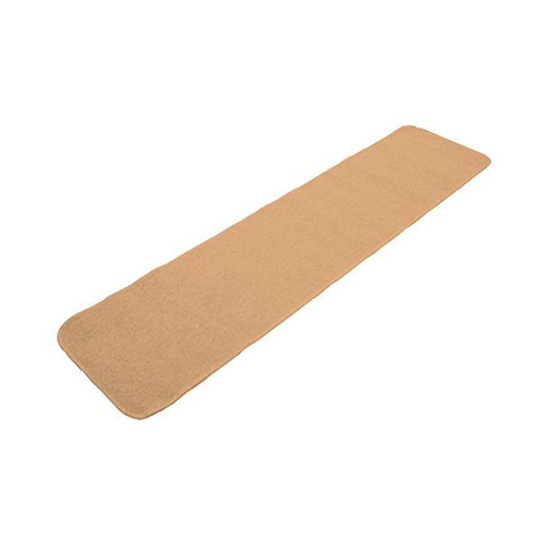 カラー：ベージュサイズ：45×180cmサイズ:45×180cm本体重量:800g材質:表地/ポリプロピレン 裏地/ポリエステル不織布テーブルやデスク下など、見にラグとして活躍!フローリングなど滑りやすい所では、下にすべり止めマット等をご使...