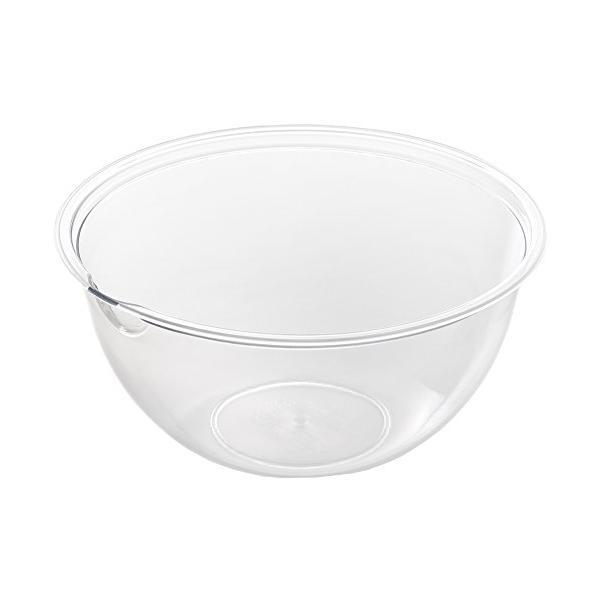 カラー：くりあサイズ：24cmスタイル：耐熱ボウル 24cmサイズ:約径24×高11.2cm素材・材質:ポリメチルペンテン生産国:日本耐熱温度:200度