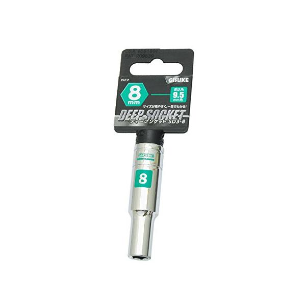 サイズ：9.5mm角 8mm本体材質:クロームバナジウム鋼仕上げタイプ: 研磨