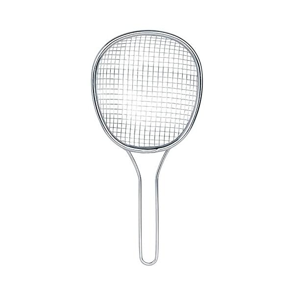 カラー：ママクックサイズ：シルバースタイル：油切りザル 大サイズ(約):幅14×全長30×高さ4cm素材・材質:18-8ステンレス生産国:日本目の大きな特殊網を使用することで油切りが簡単にできるフライドポテト・コロッケ等揚げ物料理に