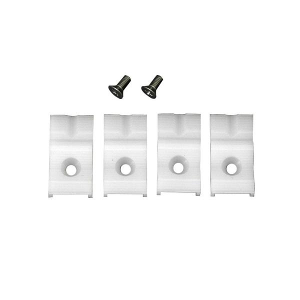 カラー：ホワイトスタイル：5)165mm用スペアー樹脂用途:PH-165用パーツ入数:くわえ部樹脂4個(2組)/取付けネジ2個(1組)原産国:日本材質:本体:ジュラコン樹脂