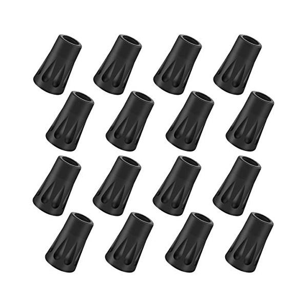 ?ゴム製の先端は、耐久性のあるゴムでできており、フィットしやすく、丈夫です。?内径は12mm、高さは35mmで、標準サイズはほとんどすべてのトレッキングポールにぴったりフィットします。?紛失した場合に備えて、予備を用意することをお勧めします...