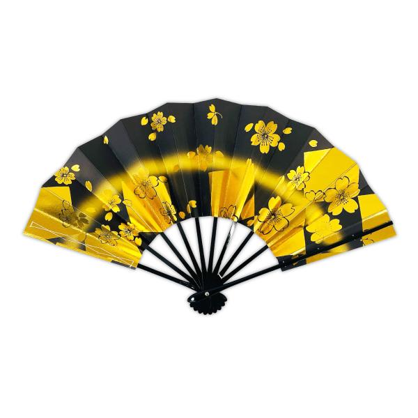 日本舞踊や大衆演劇、民謡舞踊や歌謡舞踊など、あらゆる舞台で活躍する舞扇。日本製で、両面同柄の美しい金彩が施されています。踊りに合わせて揺れる舞扇は見る者を華やかな気持ちにしてくれます。贈り物にも人気があり、記念品やご贈答にもぴったりです。イ...