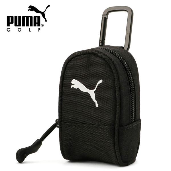 スタイリッシュでスポーティーなシルエットが目を引く縦型ボールケース。ベルトに装着できるクリップ付きで、快適なゴルフパフォーマンスを支えます。フロントのプーマキャットプリントがシンプルなデザインのアクセントに。コンパクトながらボールを二個収納...