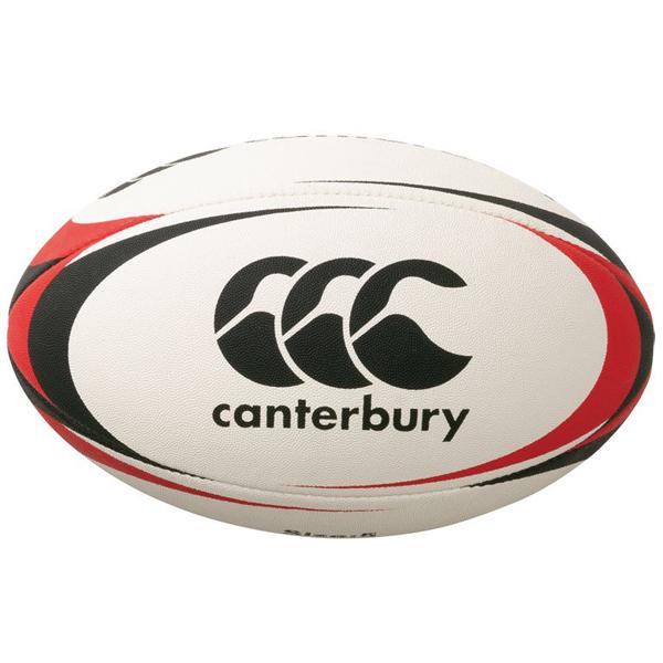 日本ラグビー協会認定球のRUGBY BALL5号球です。【メーカー】カンタベリー【商品名】ラグビーボール【品番】AA00405【カラー】ブラック(19)【素材】天然ゴム【サイズ】5号