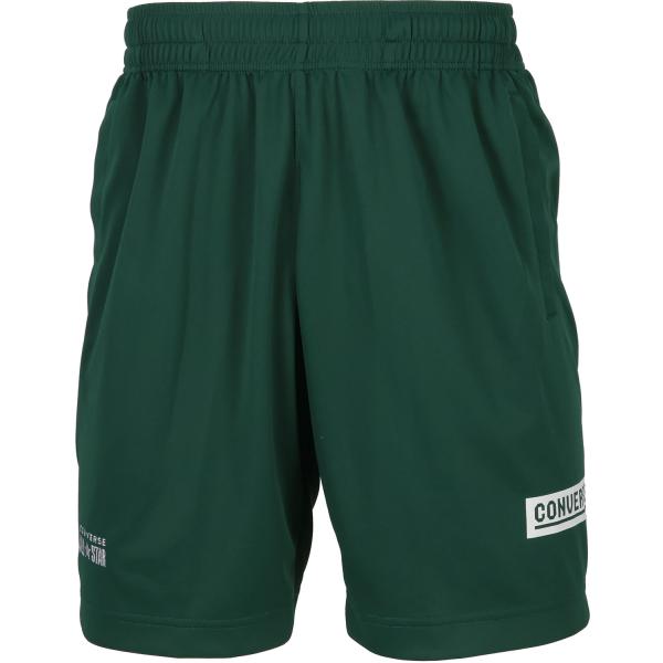 コンバースのバスパン。合わせやすいシンプルロゴ。柔らかな肌触りに吸汗速乾を兼ね揃えたスポーツ向けアイテム。【メーカー】コンバース【商品名】5F_プラクティスパンツ(ポケットツキ)【品番】CB252860【カラー】D.グリーン【素材】ポリエス...