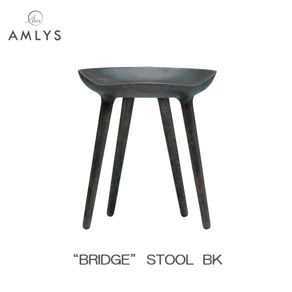 AMLYS アムリス　BRIDGE ブリッジスツール BK色■カラー木部：ブラック(BK) ■SIZE幅450 x奥行300 x 高500 (座面高さ450) mm■素材主材：ホワイトオーク材（ポリウレタン樹脂塗装）■日本製■お届けについて...