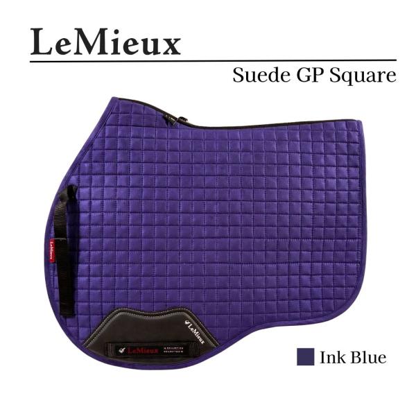 【発売日：2025年11月23日】★数量限定で入荷いたしました★LeMieuxSuede GP Squareサイズ：Largeカラー：Ink Blue★LeMieuxを代表する人気サドルパッド！★裏地には竹繊維を使用しており、　吸湿速乾、防...