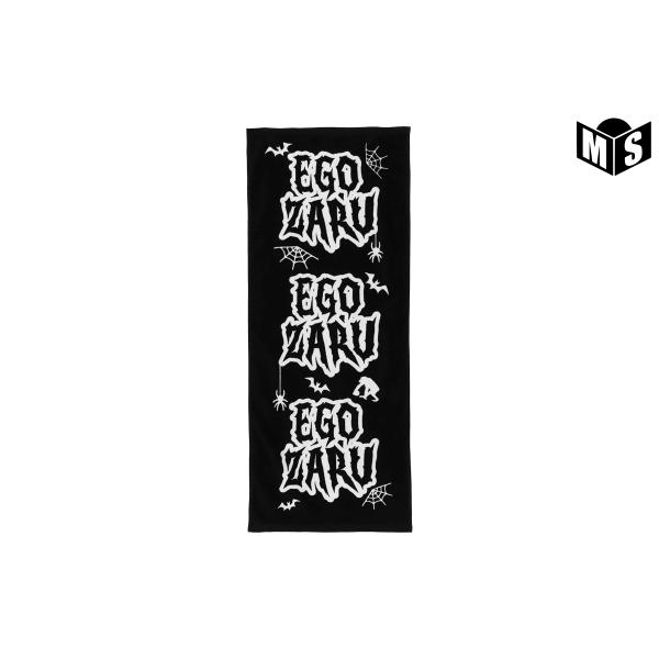 【刺繍ありの場合の納期につきまして】12月-3月：平日約14日以内発送4月-11月：平日約10日以内発送【ブランド】EGOZARU（エゴザル）【カラー】ブラック【サイズ】87cm×34cm【素材】綿100％【商品説明】コウモリや蜘蛛の巣など...