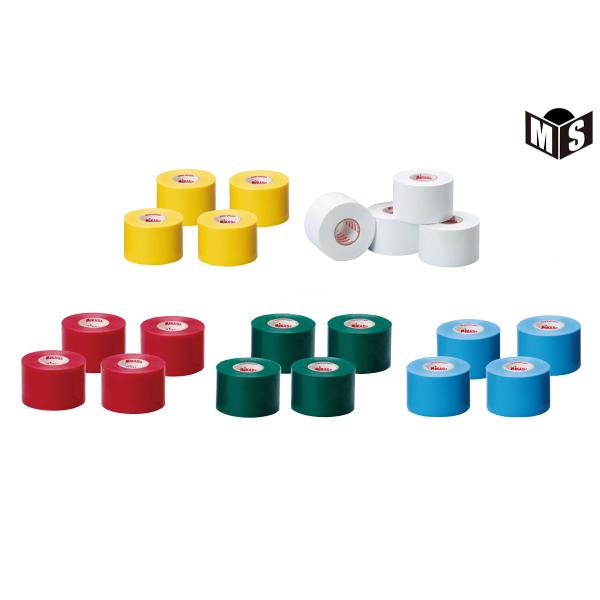 伸びるので曲線を引くのに適しています。■素材・仕様　ビニール、伸びるタイプ、バレー、バスケット、ハンド、ドッジ、テニス、剣道用、日本製■寸法・重量　50mm×25m×4巻入