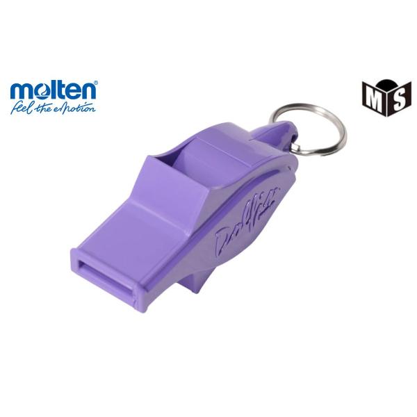 【ブランド】molten（モルテン）【カラー】パープル【サイズ】【素材】ABS樹脂【商品説明】吹き出し口に大きく張り出したフィンにより立ち上がりのすばやいキレのある音を実現します。音の大きさ：109dB（1m）ロープ（調節リング2個）付き【...