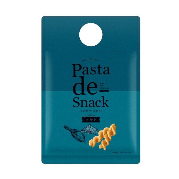 希望小売価格　140円（税別）×40袋ソルト味パスタをベースにした食べ心地の良いスナック菓子。デュラム小麦のセモリナ粉を使用して生地から自社で生産し、新鮮なうちにフライにすることで風味と食感を生かしました。※画像はあくまで参考画像となります...