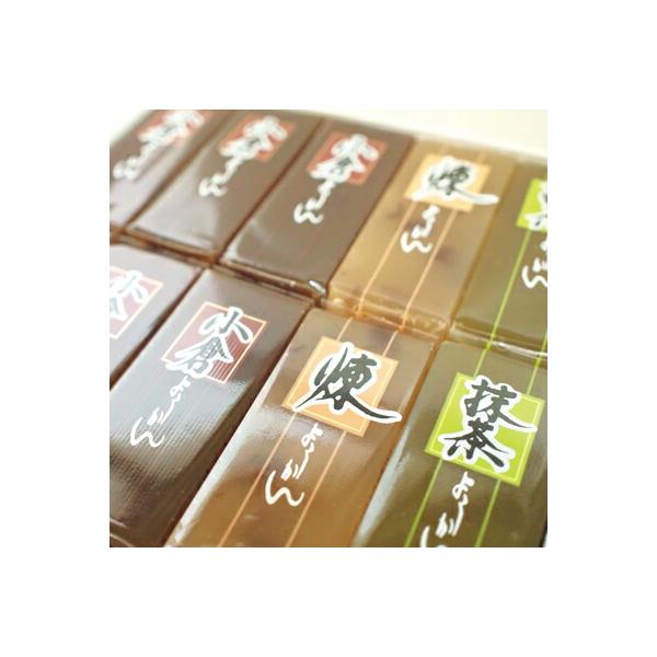 小倉ようかん・練りようかん・抹茶ようかんの３種取り合わせです。たべきりサイズで、お手ごろ価格！！30個入りアソート※画像はあくまで参考画像となります。内容量：30個原材料：種類によって異なります