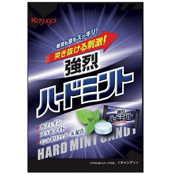 希望小売価格:210円×12袋　2,520円(税別) 突き抜ける強烈なハードなミントメントール感！カフェイン・フラボノイド・ミントポリフェノール配合。1粒で眠気も息もスッキリ！強烈な刺激のミントキャンディは仕事、勉強、ドライブや花粉の季節に...