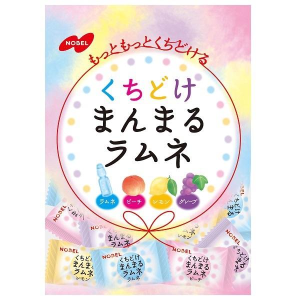 希望小売価格:220円（税別）×1袋ラムネ、ピーチ、レモン、グレープ味の４種類の味わいがさらにおいしくくちどける、丸い形の、カラフルラムネ菓子です。※画像はあくまで参考画像となります。※リニューアル等メーカー規格変更により、商品の仕様(内容...