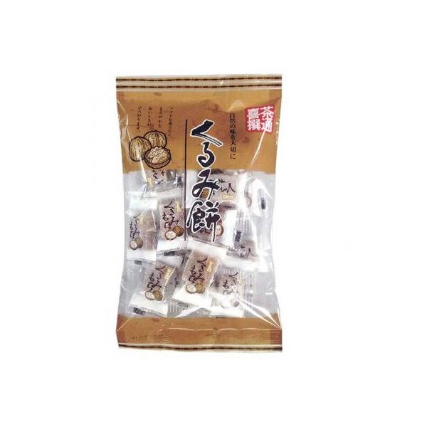 希望小売価格:320円×24袋（税別） ソフトな歯ごたえ、まろやかなおいしさが広がります。餅の中にあるつぶつぶは、こまかく砕いたくるみです。一口サイズのくるみ餅。香ばしくて煎ったクルミを餅に煉り込み、味わい豊かに仕上げた餅菓子です。※画像は...