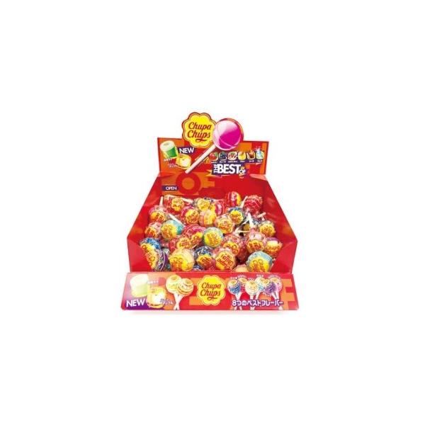 チュッパチャプス ザ・ベスト・オブ・フレーバー」は、チュッパチャプスの人気フレーバー8種類ランダムアソート※2024.1月現在では、プリン・コーラ・ラムネ・チェリー・ストロベリー・グレープ・ストロベリークリーム・キャラメルの８種類です。※ラ...