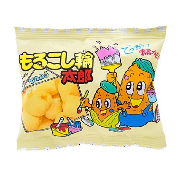こちらもおなじみ「太郎シリーズ」の超低価格スナック菓子です。※画像はあくまで参考画像となります。内容量：30袋原材料：コーン（アメリカ産）（分別生産流通管理済み）、植物油、ぶどう糖、チキンエキス、香辛料、粉末醤油、食塩、乳糖／調味料（アミノ...