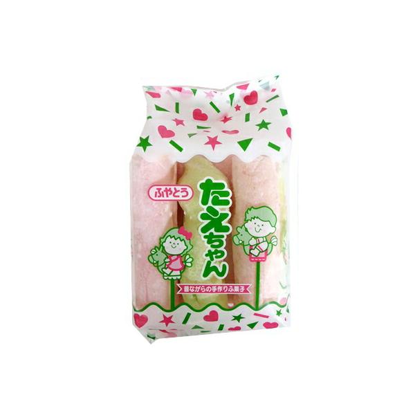 職人さんの手造りの麩菓子です。 「6本入り麩菓子　たえちゃん（麩菓子）」ミネラル・鉄分等がいっぱいの健康食品。栄養のバランスのとれたおいしい「ふがし」です。ぜひ一度ご賞味ください。※画像はあくまで参考画像となります。※6本入り32袋（2ケー...
