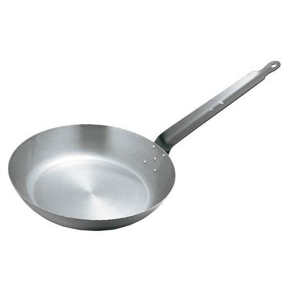 内径：26cm　深さ：60mm　板厚：1.2mm　底径：190mm　重量：1.0kg　柄長：255mm　電磁調理器対応