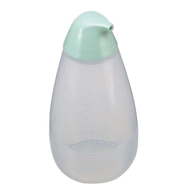 容量：320mL外寸：φ70×H145mm材質：本体／ポリエチレン　　　蓋／AS樹脂