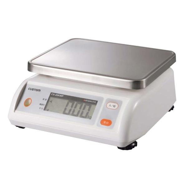 ひょう量：10kg最小表示：5g防塵防水等級：IP65本体寸法：250×260×H108mm計量皿寸法：230×190mm電源：ACアダプターまたは単2乾電池4本製品重量：2.5kg・防水仕様・オートパワーオフ機能付・重力加速度16エリア設...