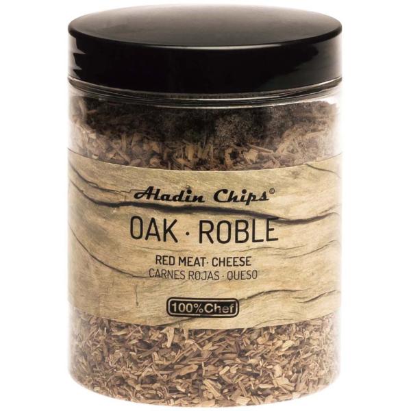 ほかのスモークチップとのブレンドにも合い、魚介との相性が良いです。